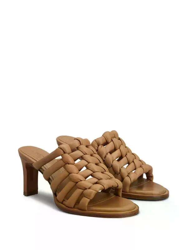 TOD'S Woven Heeled Sandals