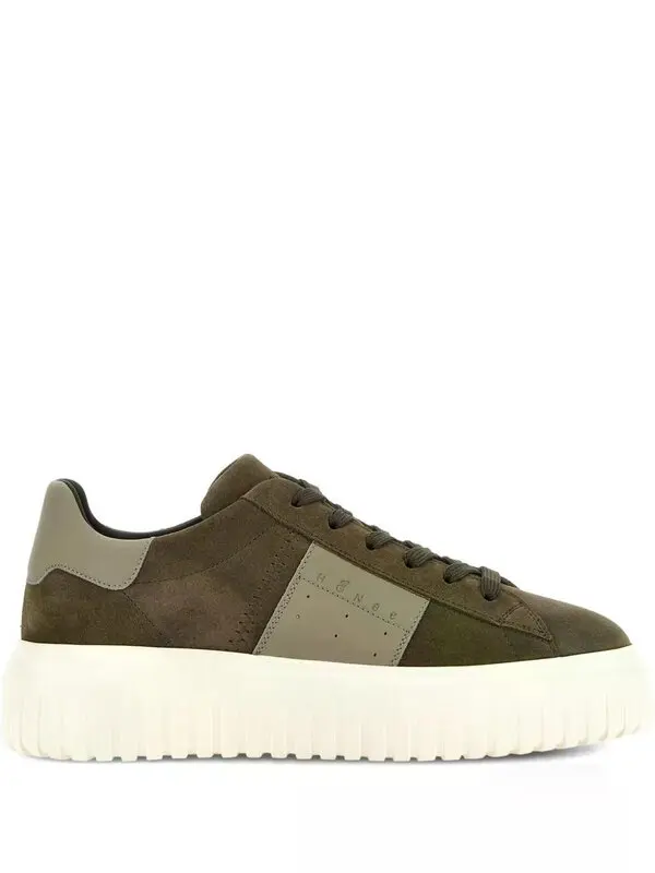 Hogan H-stripes Sneakers - Green