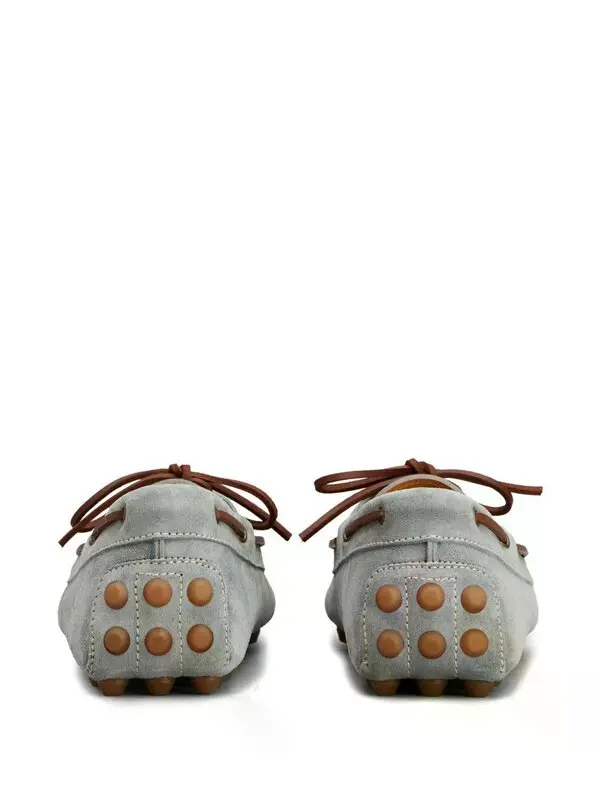 TOD'S Lace-up Boat Shoes - Grey