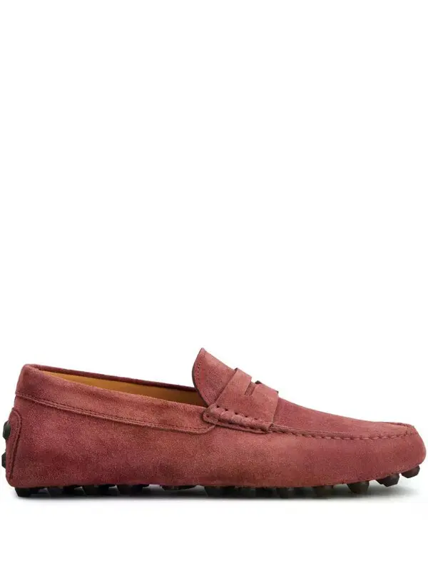 TOD'S Suede Loafers - Pink