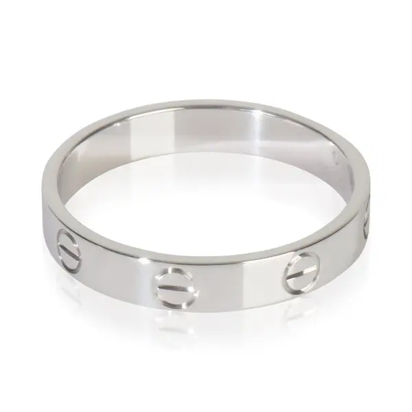 CARTIER White Gold Love Ring