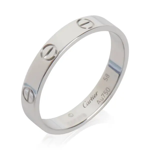 CARTIER White Gold Love Ring
