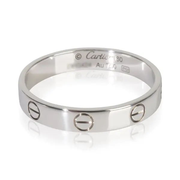 CARTIER White Gold Love Ring - White_gold