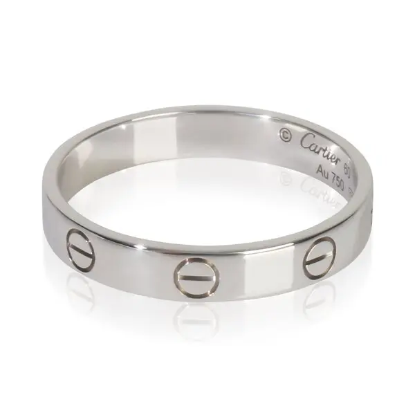 CARTIER White Gold Love Ring