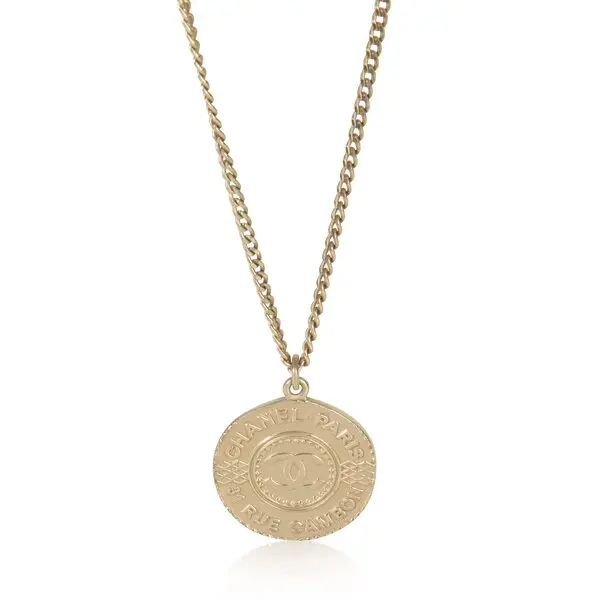 Chanel Gold-plated Rue Cambon Pendant