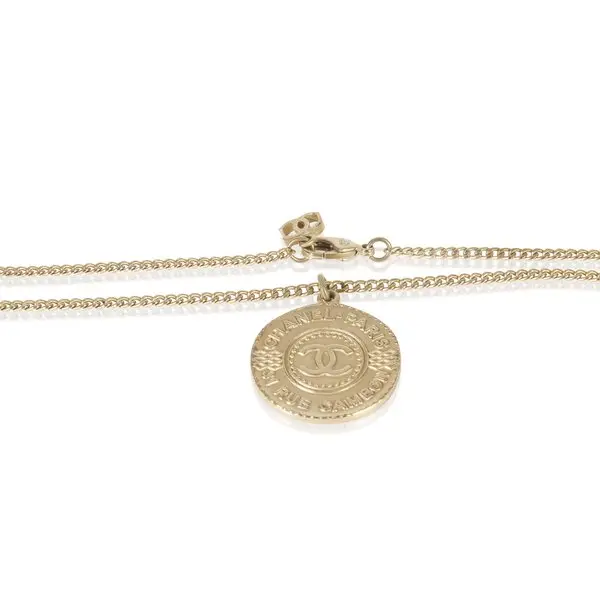 Chanel Gold-plated Rue Cambon Pendant