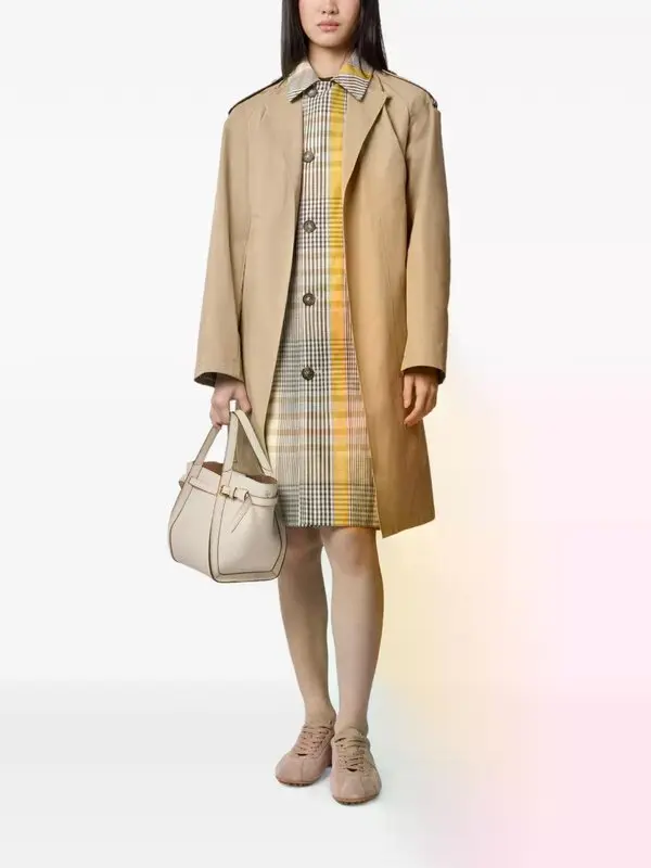 TOD'S Long-sleeve Belted Trench Coat