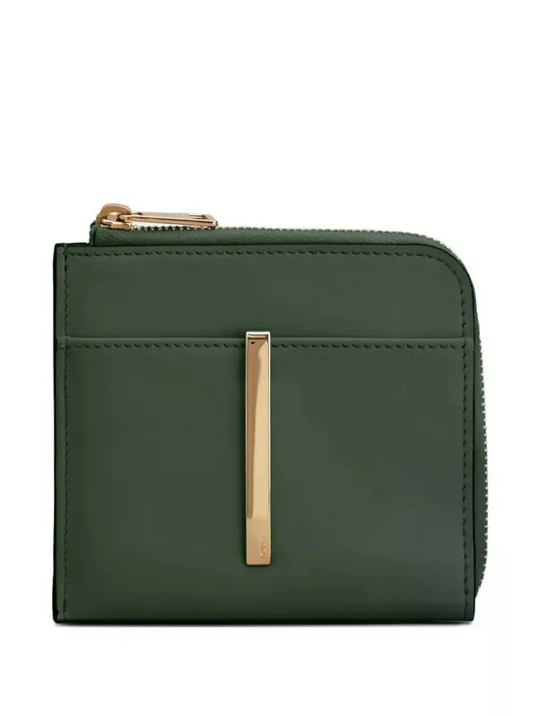 TOD'S Zip Wallet - Green