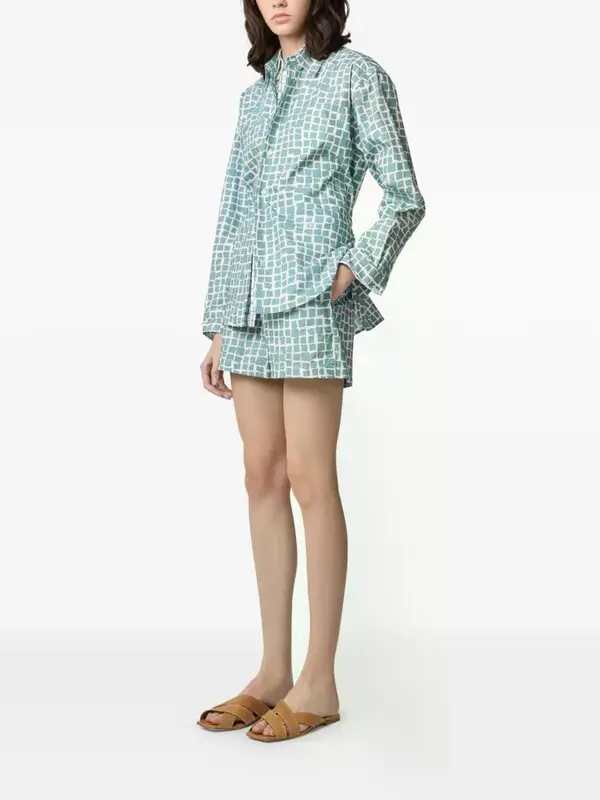 TOD'S Mosaic Printed Shorts
