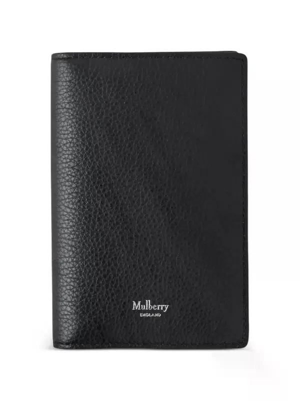 Mulberry Leather Wallet - Black