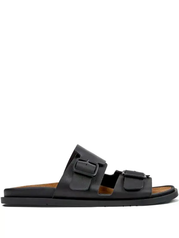 Camper Buckle-strap Sandals - Black