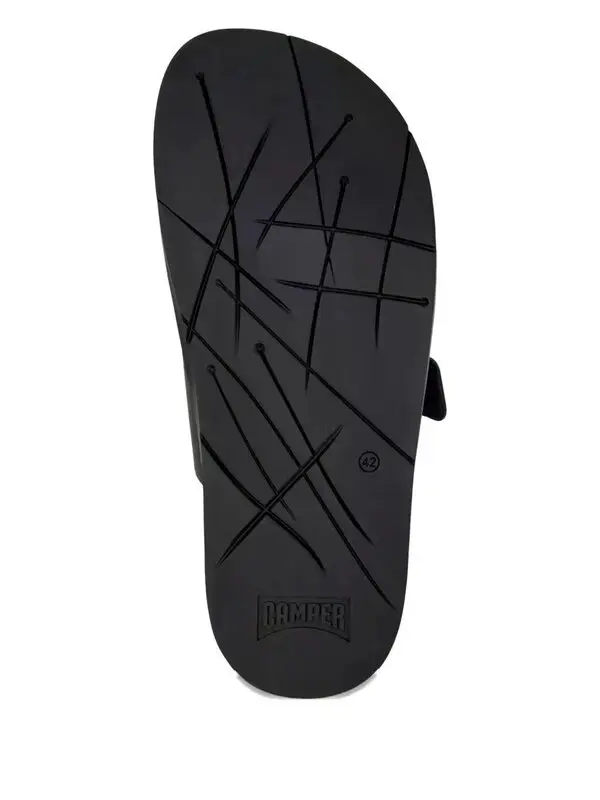 Camper Buckle-strap Sandals - Black