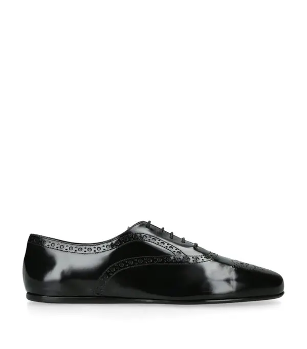 Church's Leather Rebecca Derby Shoes - Black
