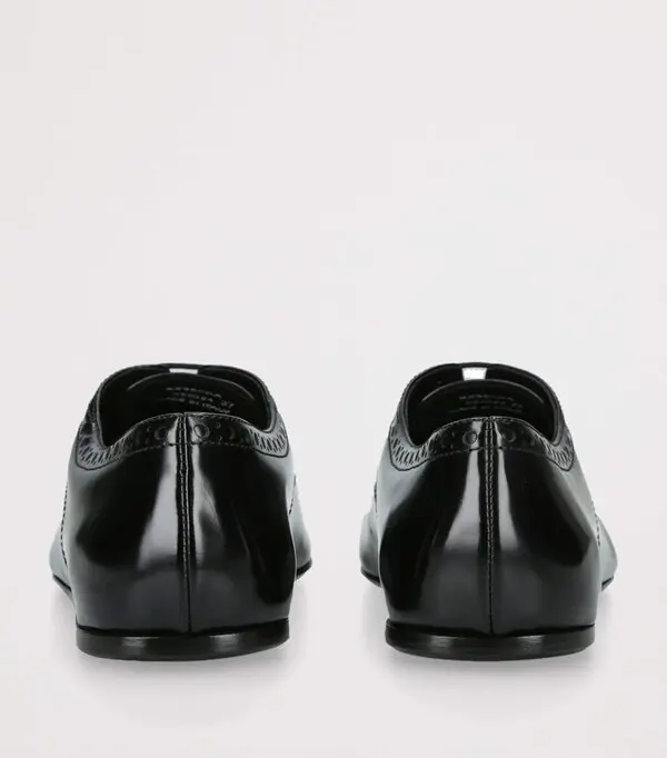 Church's Leather Rebecca Derby Shoes - Black