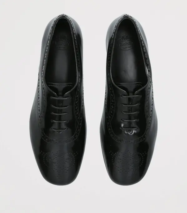Church's Leather Rebecca Derby Shoes - Black