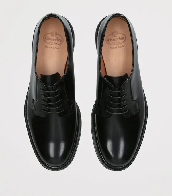 Church's Leather Shannon Derby Shoes - Black