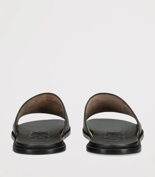 Loewe Flex Anagram Slides - Black