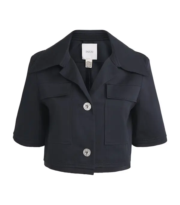 Patou Cotton Cropped Jacket