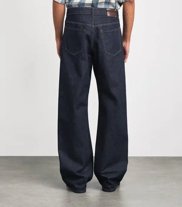 Dries Van Noten Heavyweight Wide-leg Jeans