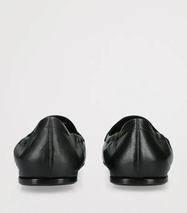Church's Leather Gathered Moccasin Loafers