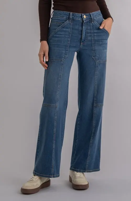 Kut From The Kloth Jodi High Waist Relaxed Straight Leg Utility Jeans - Proudly