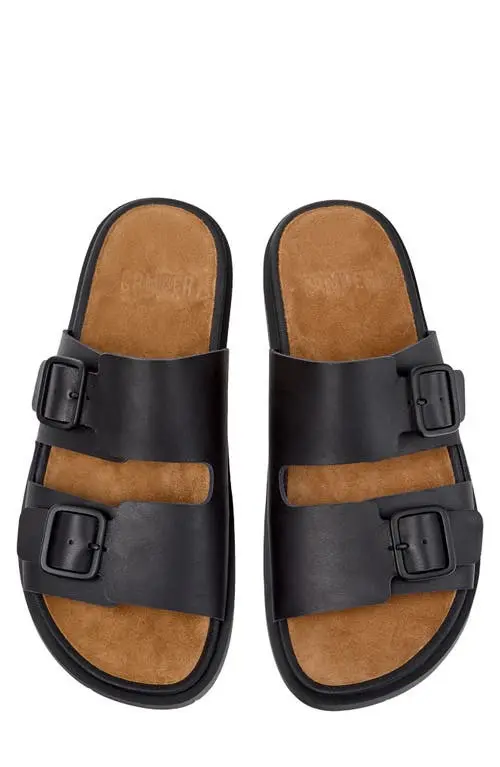 Camper Lluc 2-strap Sandal - Black