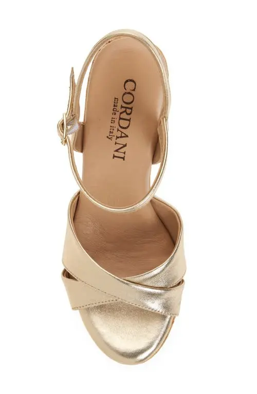 Cordani Rory Ankle Strap Platform Sandal