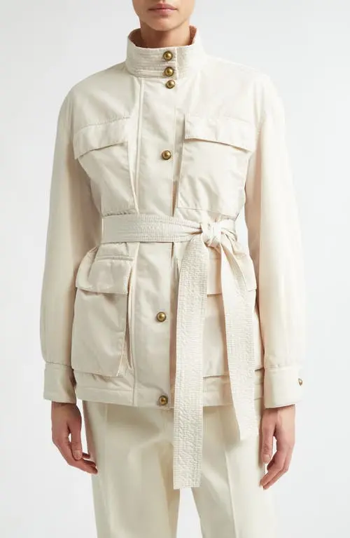 Moncler Maitake Belted Jacket - Neutral