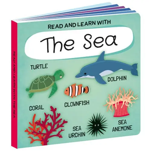 SASSI Q Box The Sea Read Play Learn Underwater 40 Piece Set