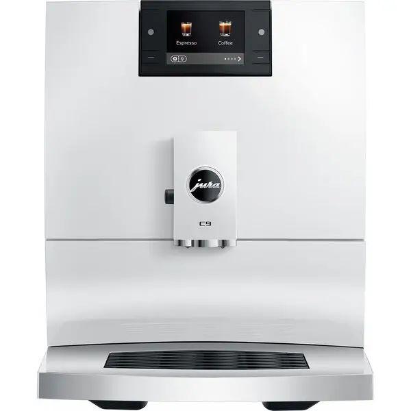 JURA C9 Piano Inox Coffee Machine - White