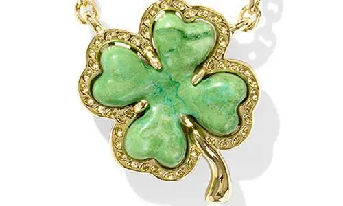 Kendra Scott Magnesite Clover Pendant Necklace