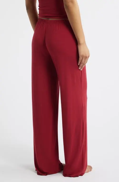 HAPPY CAMP3R Scarlett Olivia Pull-on Pants - Deep Red