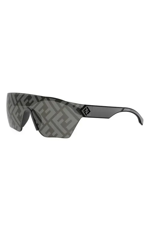Fendi Rimless Mask Sunglasses