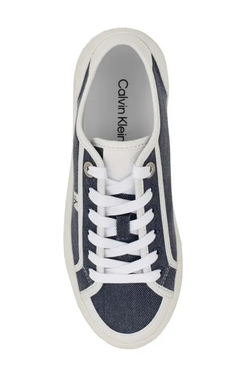 Calvin Klein Lorean Low Top Sneakers - Dark Blue