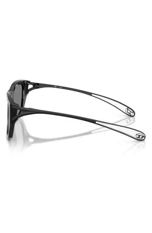 DIESEL® Square Frame Sunglasses