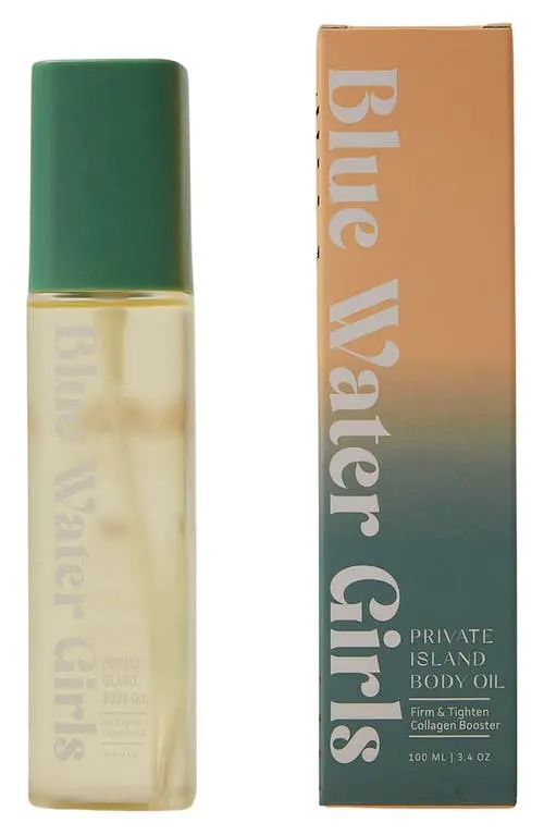 BLUE WATER GIRLS Private Island Body Oil Firm & Tighten Collagen Booster - No Color