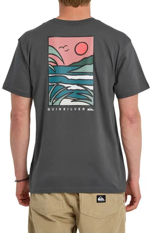Quiksilver Happy Trails Cotton Graphic T-shirt