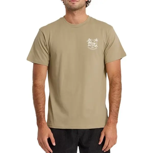 Quiksilver In The Wild Cotton Graphic T-shirt - Seneca Rock