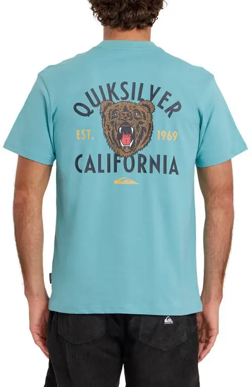 Quiksilver Ca Bear Cotton Graphic T-shirt