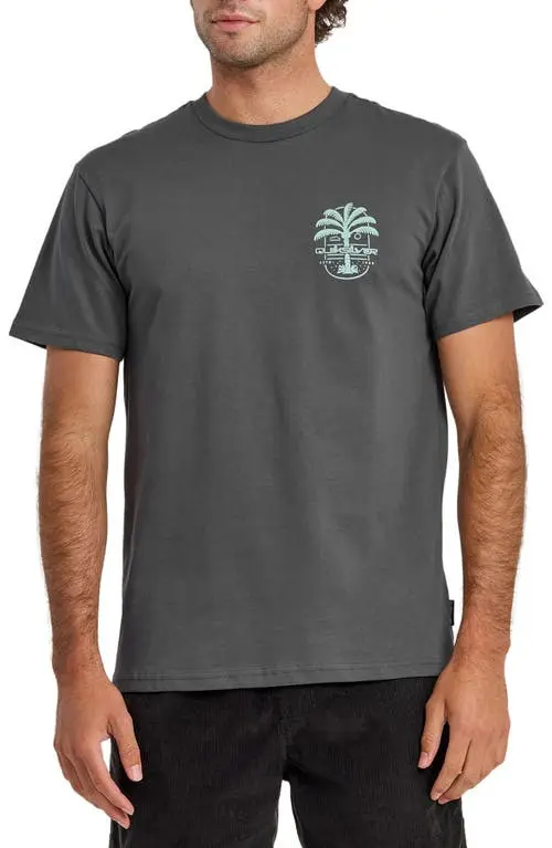 Quiksilver Uno Palm Cotton Graphic T-shirt