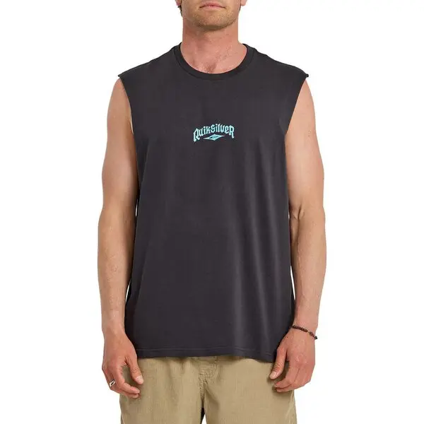 Quiksilver Diamond Arch Sleeveless Cotton Graphic T-shirt