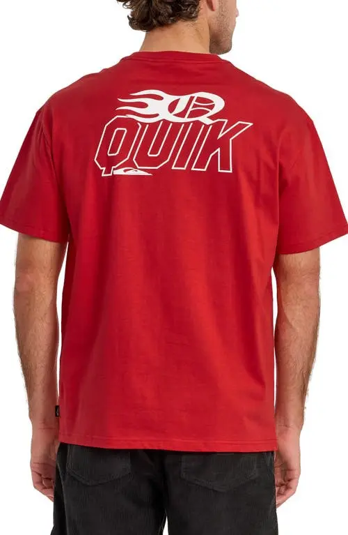Quiksilver Stacked Mer Cotton Graphic T-shirt