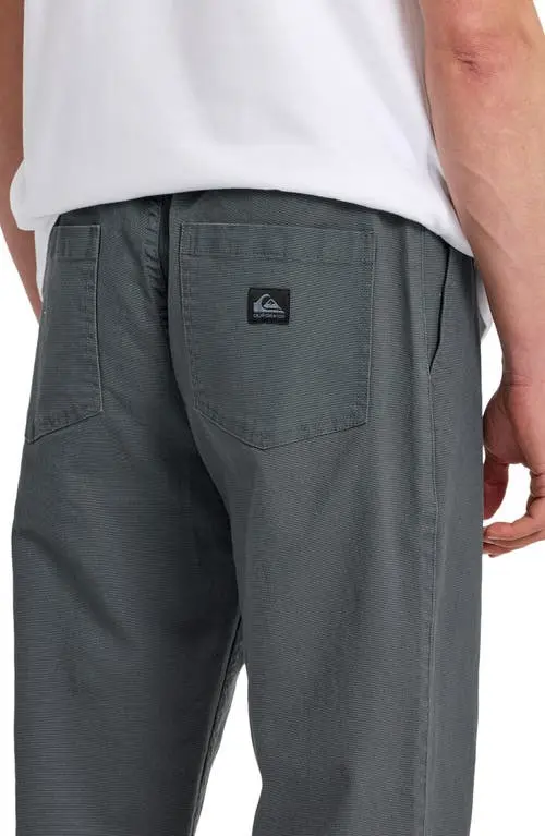 Quiksilver Stretch Canvas Beach Pants - Iron Gate