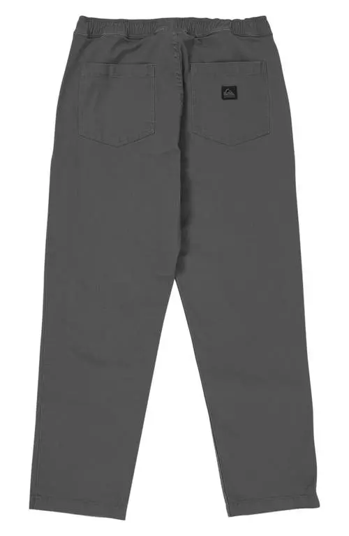 Quiksilver Stretch Canvas Beach Pants - Iron Gate