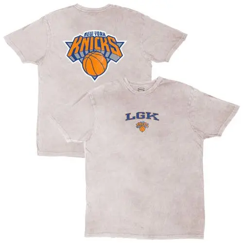 STADIUM ESSENTIALS New York Knicks Oversized Lgk Vintage T-shirt - Gray