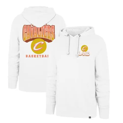'47 Cleveland Cavaliers 2025/26 City Edition Jab Step Headline Hoodie - White