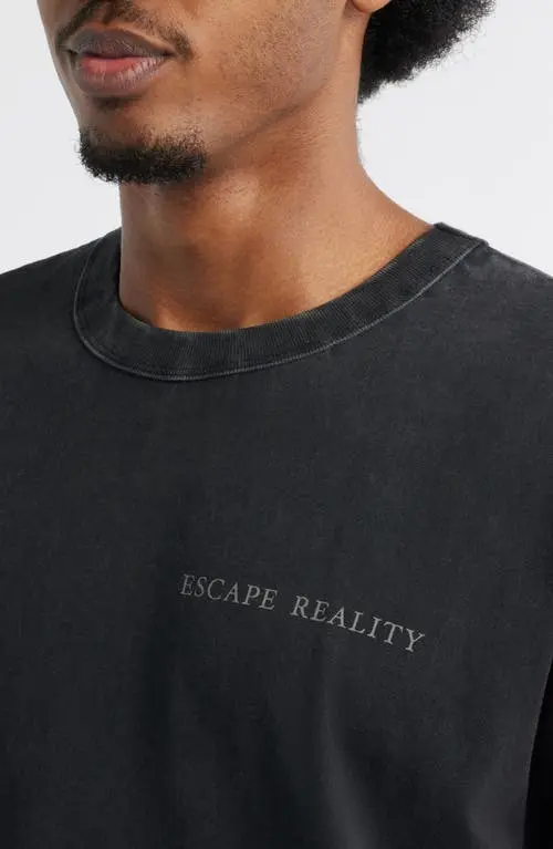 PACSUN Escape Reality Cotton Graphic T-shirt