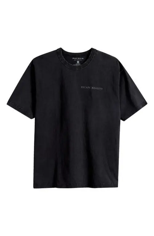 PACSUN Escape Reality Cotton Graphic T-shirt