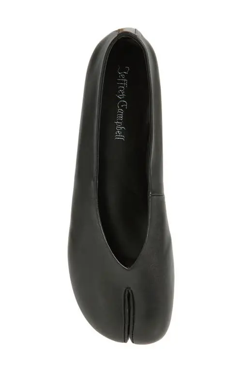Jeffrey Campbell Equina Split-toe Ballet Flat