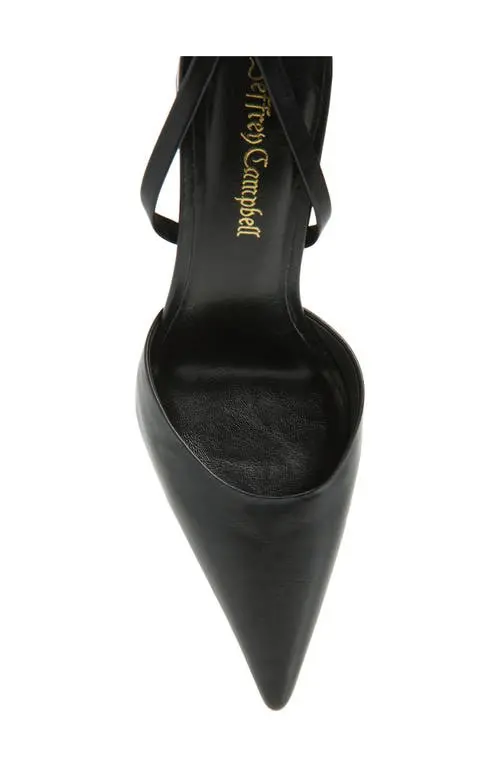 Jeffrey Campbell Accural Ankle Wrap Pumps - Black